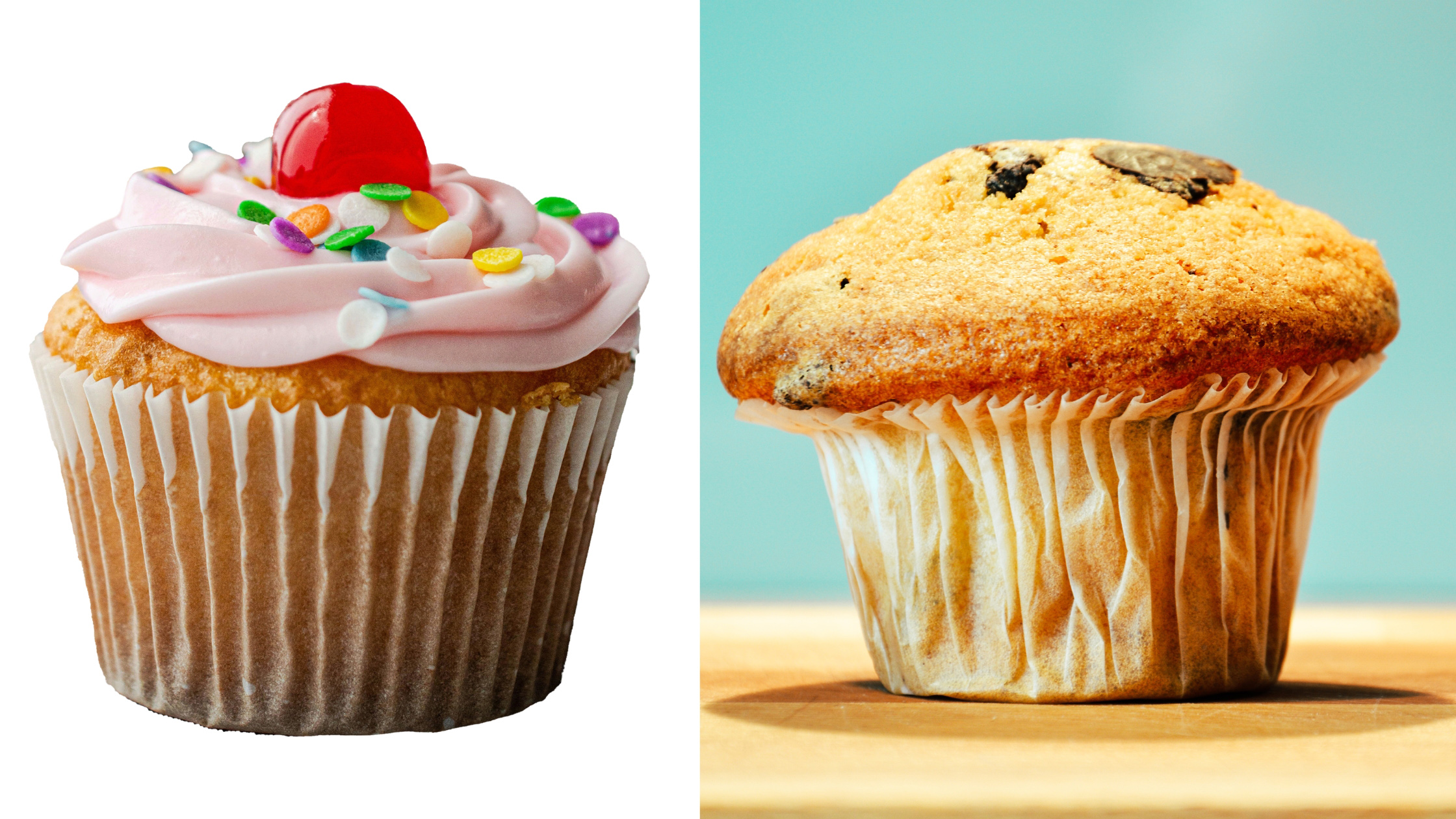 Muffins Vs Cupcakes